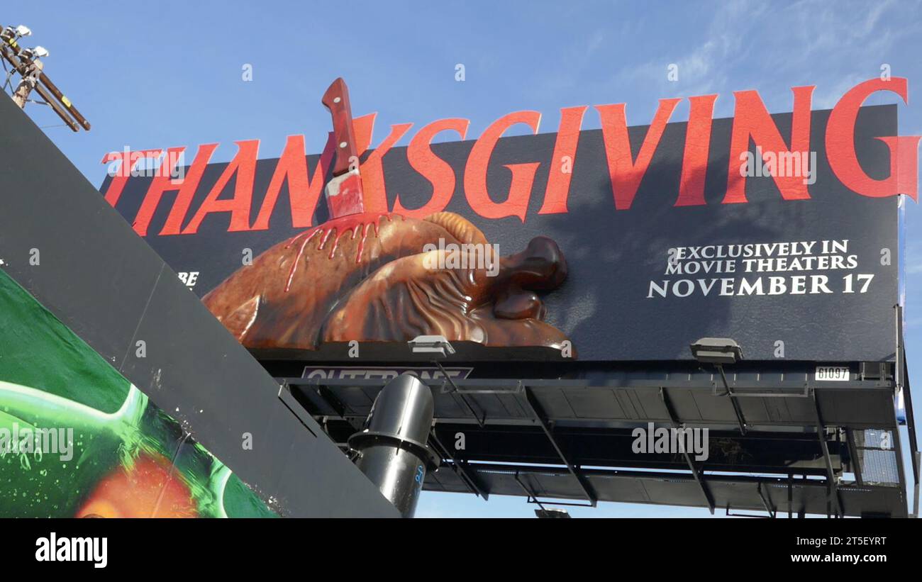 Los Angeles, California, USA 4th November 2023 Eli Roth Thanksgiving ...