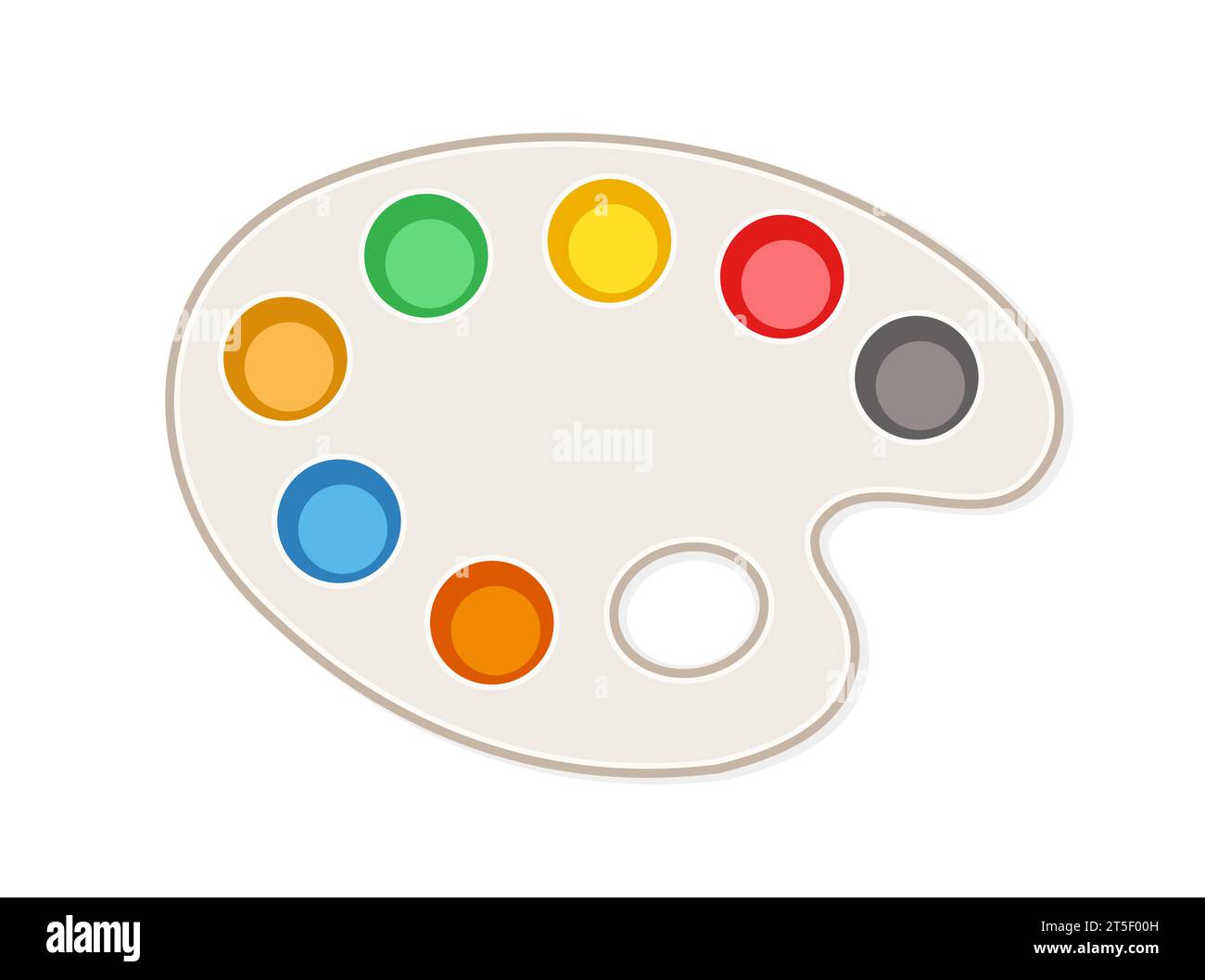 Colorful supply for painting vector concept Stock Vector Image & Art ...