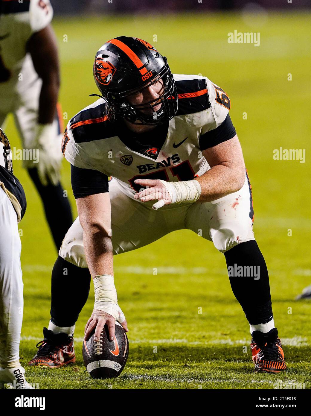 Boulder, CO, USA. 04th Nov, 2023. Oregon State Beavers offensive ...