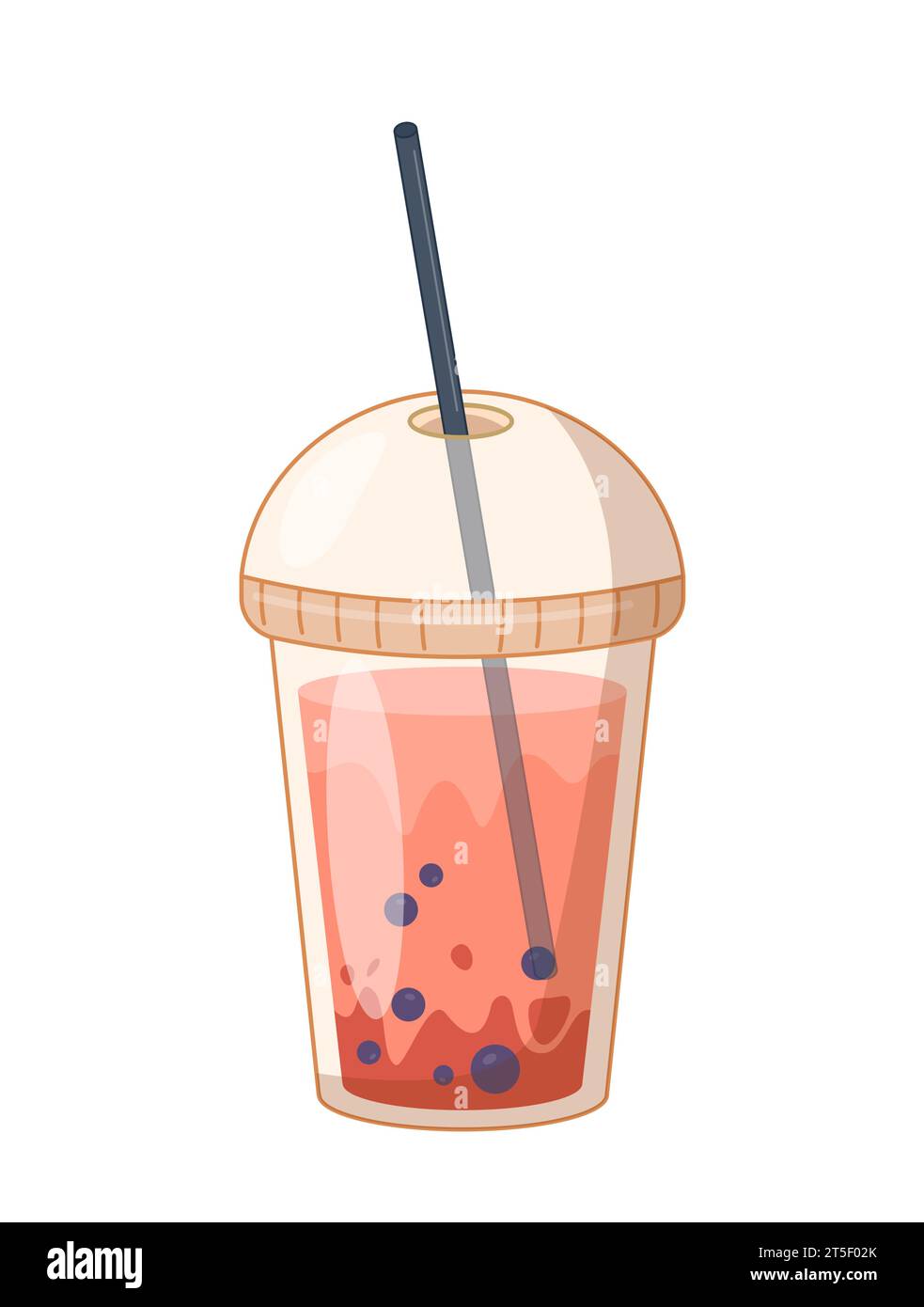 Boba drink style Stock Vector Images - Alamy