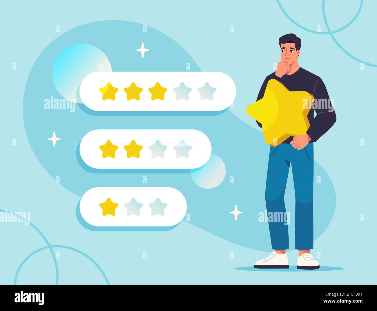 Evaluation icon animation hi-res stock photography and images - Alamy