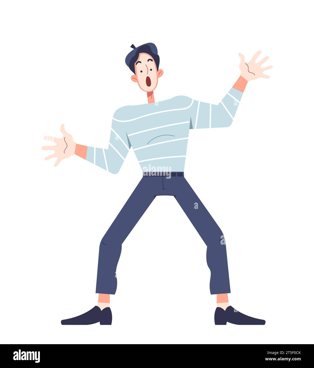 French person vector concept Stock Vector Image & Art - Alamy