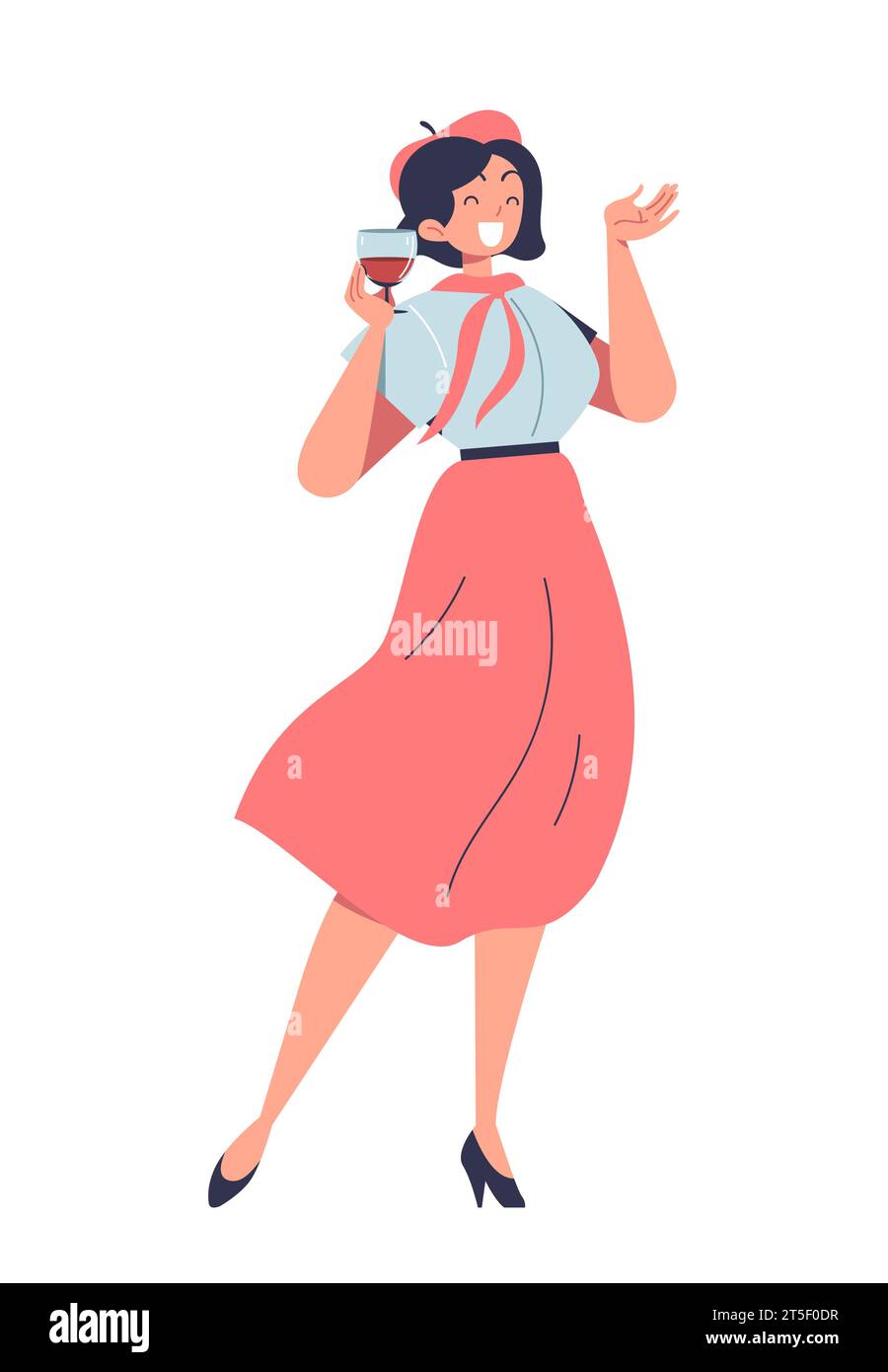 French person vector concept Stock Vector Image & Art - Alamy