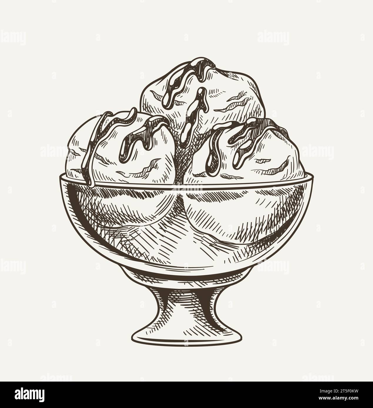 Ice cream vector sketch Stock Vector Image & Art - Alamy