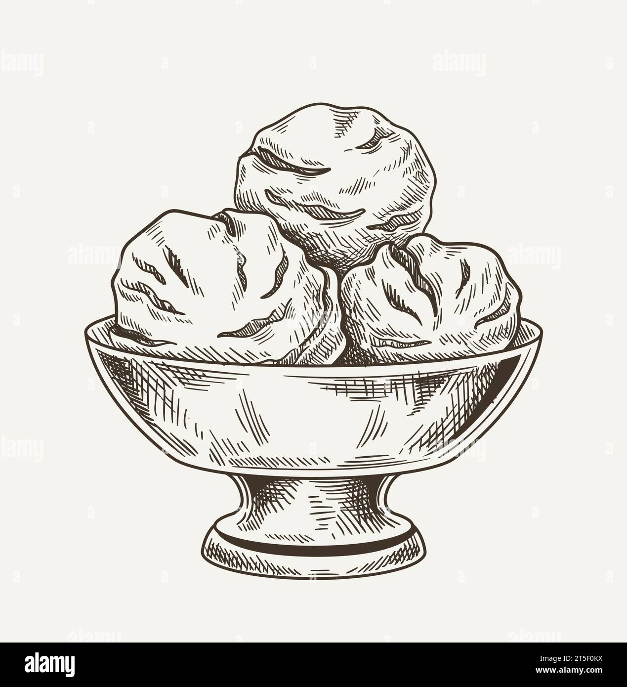 Ice cream vector sketch Stock Vector Image & Art - Alamy