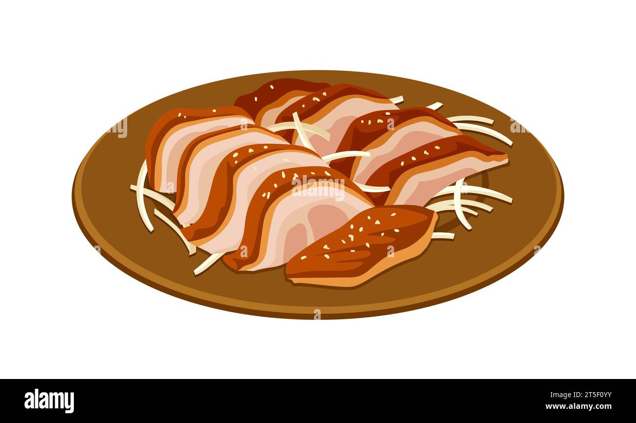 Cute korean food cartoon Cut Out Stock Images & Pictures - Alamy