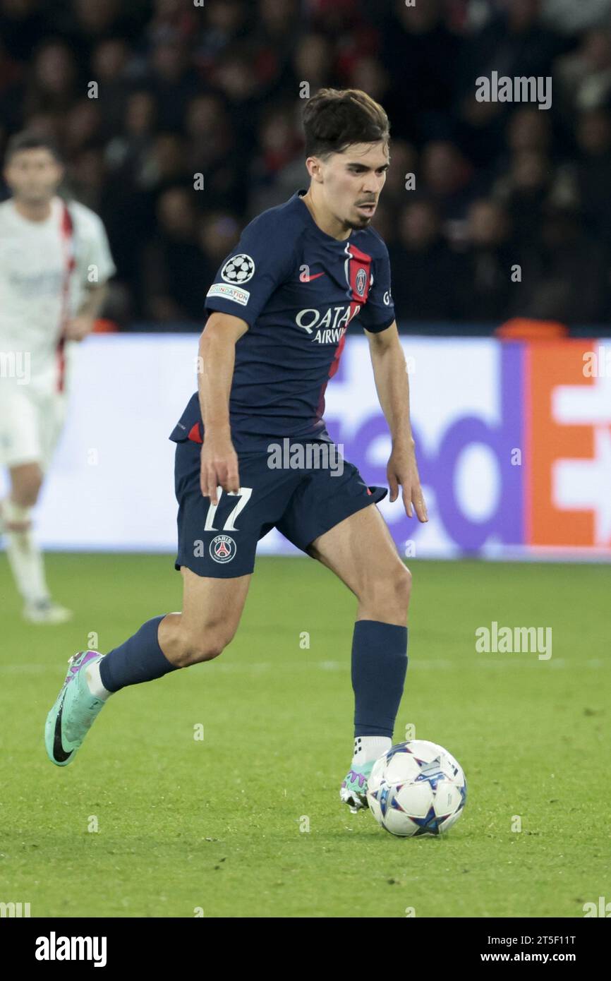 Vitinha of PSG during the UEFA Champions League, Group F football match ...
