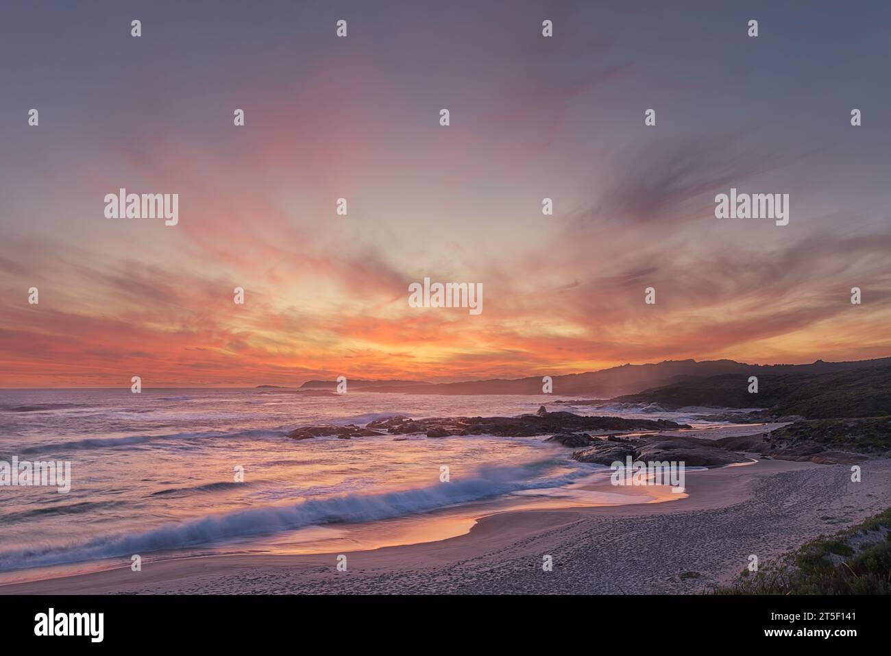 Sunset at Lights Beach, Denmark, Western Australia Stock Photo - Alamy