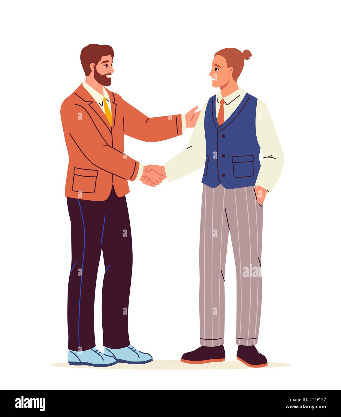 People handshake vector concept Stock Vector Image & Art - Alamy