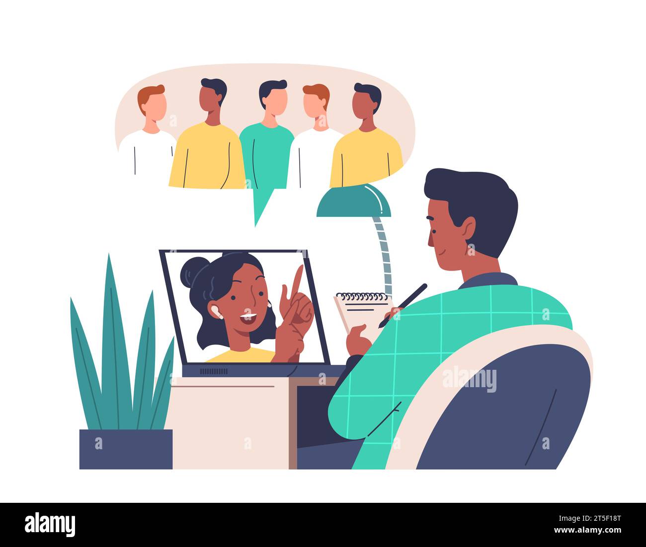 Personal coaching vector concept Stock Vector Image & Art - Alamy