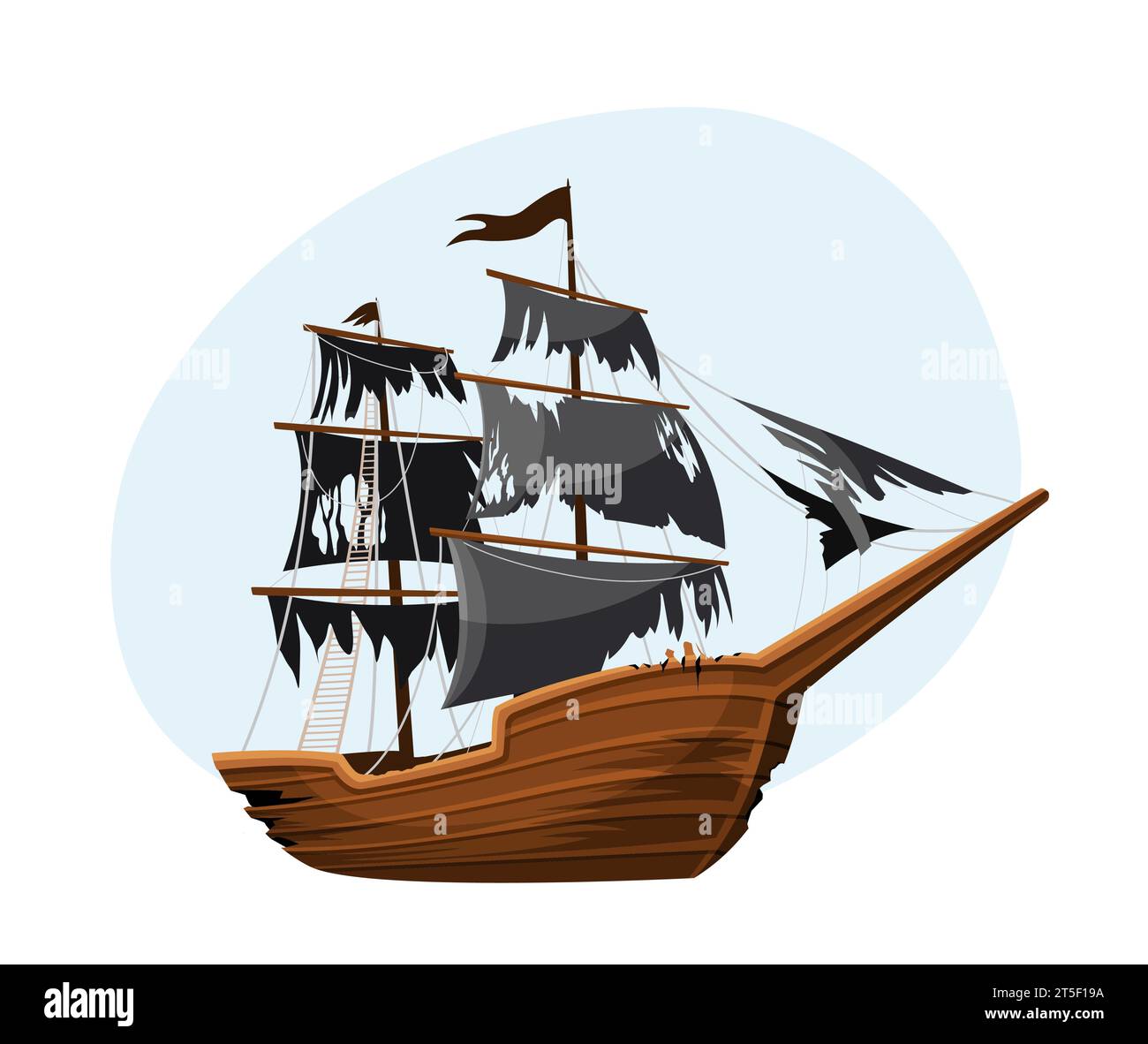 Pirate flag icon simple Cut Out Stock Images & Pictures - Alamy