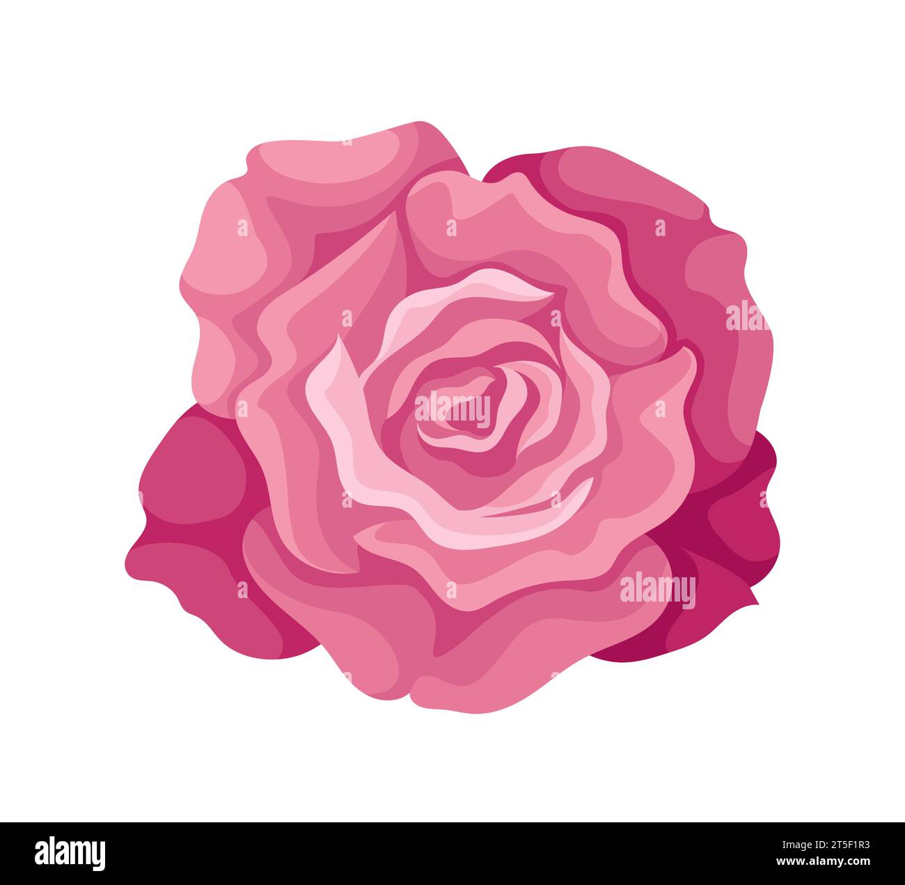 Watercolor cute rose vector Stock Vector Image & Art - Alamy