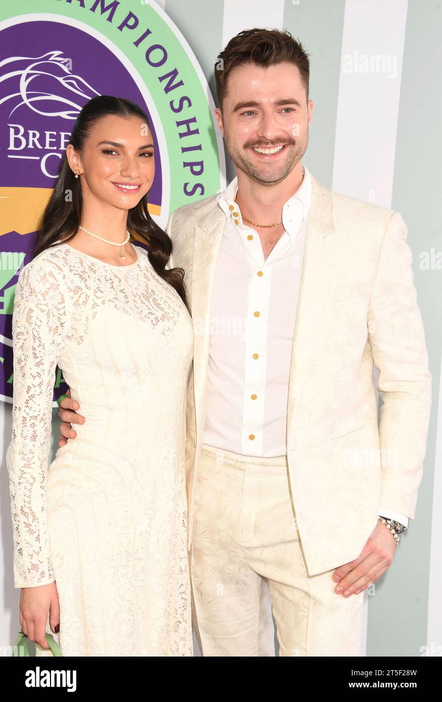 ARCADIA, CALIFORNIA - NOVEMBER 04: (L-R) Chanel Margaux and Frank ...