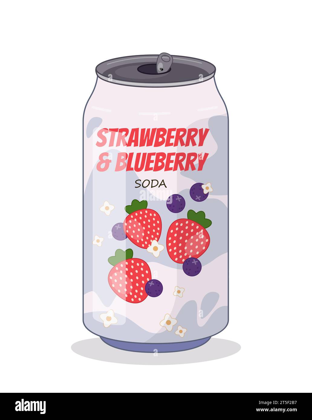 Fruit soda in aluminium can vector Stock Vector Image & Art - Alamy