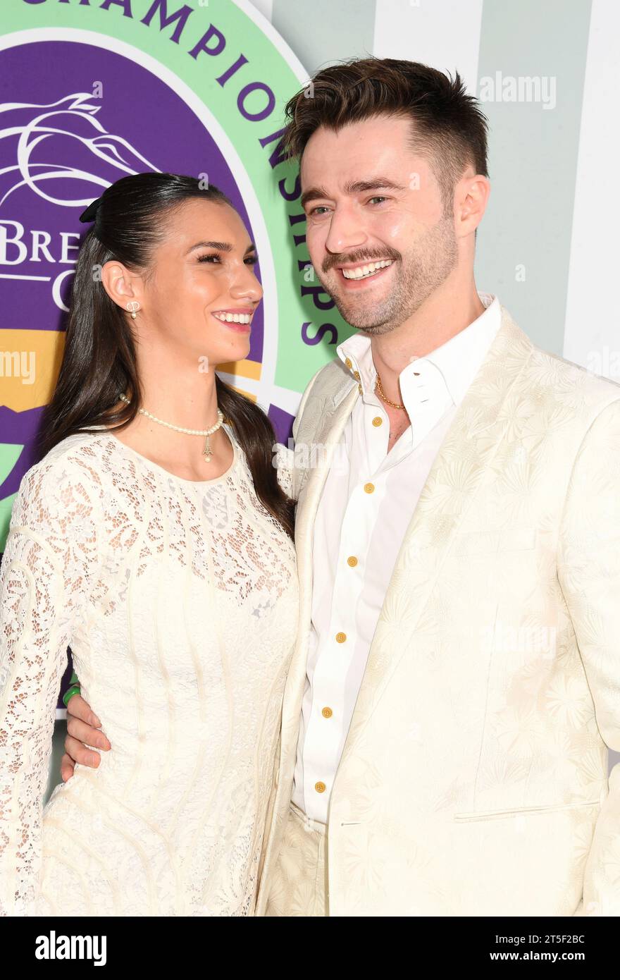 ARCADIA, CALIFORNIA - NOVEMBER 04: (L-R) Chanel Margaux and Frank ...