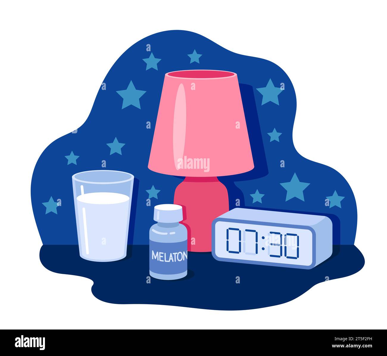 Set of items for sleep vector Stock Vector Image & Art - Alamy