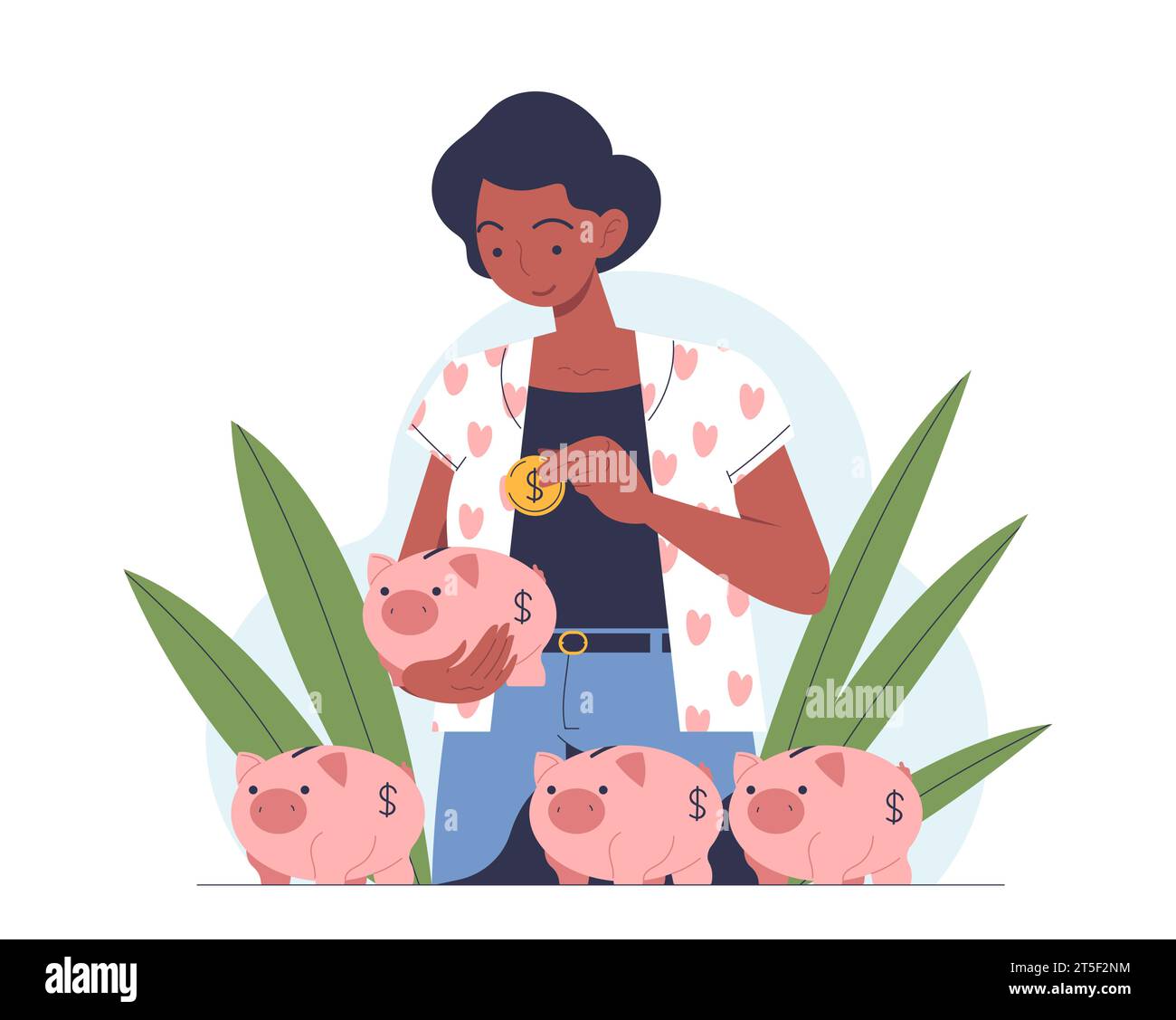 Financial literacy vector concept Stock Vector Image & Art - Alamy