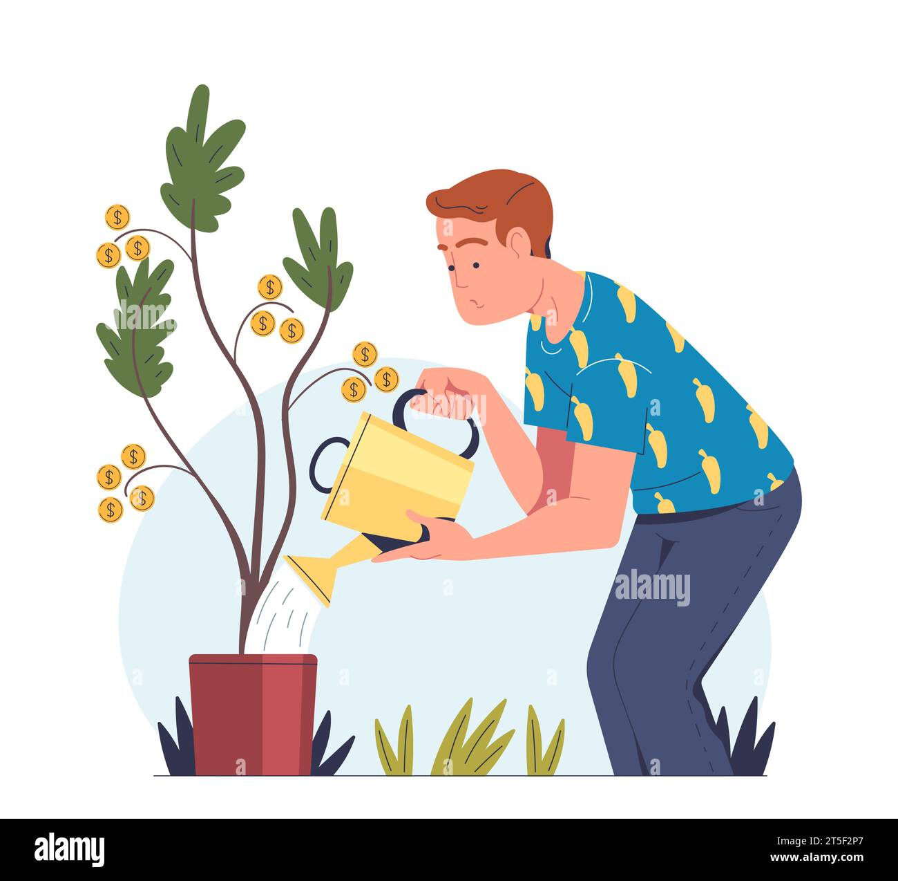 Financial literacy vector concept Stock Vector Image & Art - Alamy