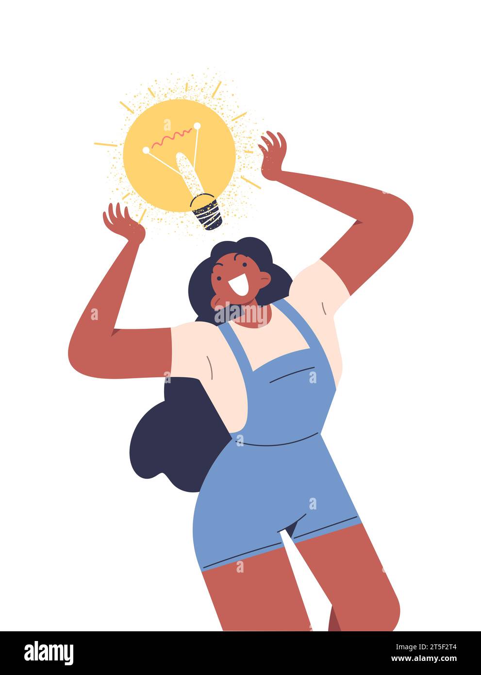 Finding brilliant idea vector concept Stock Vector Image & Art - Alamy