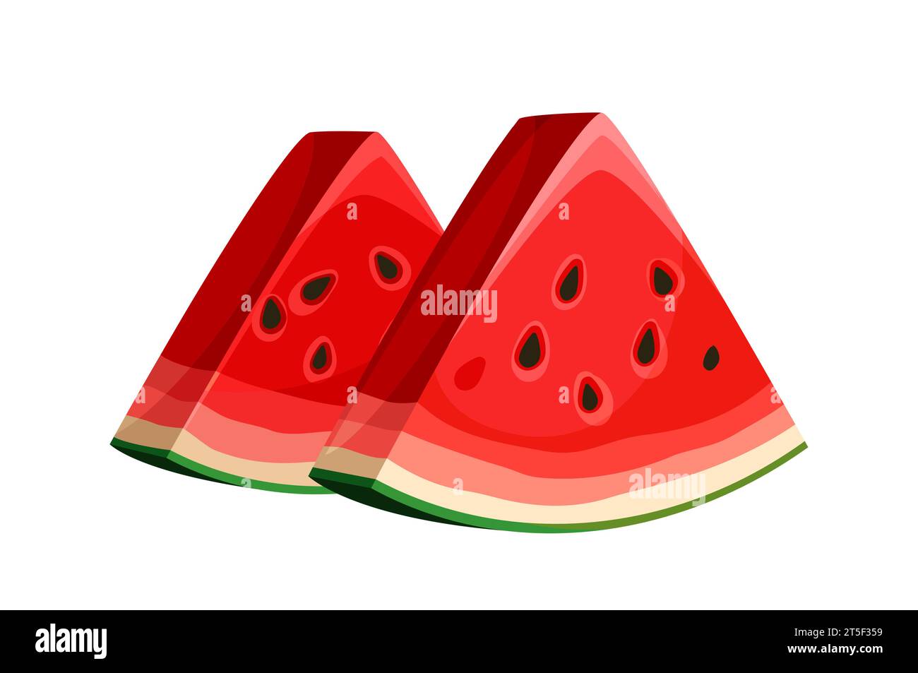 Watermelon watercolor drawing vector Stock Vector Image & Art - Alamy
