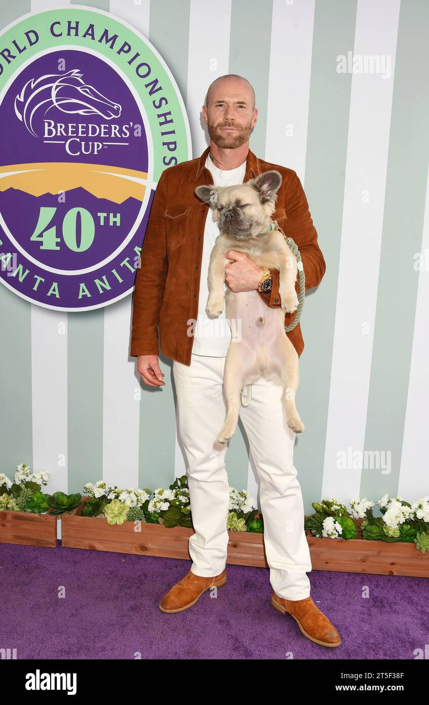 ARCADIA, CALIFORNIA - NOVEMBER 04: Oliver Trevena attends the 2023 ...