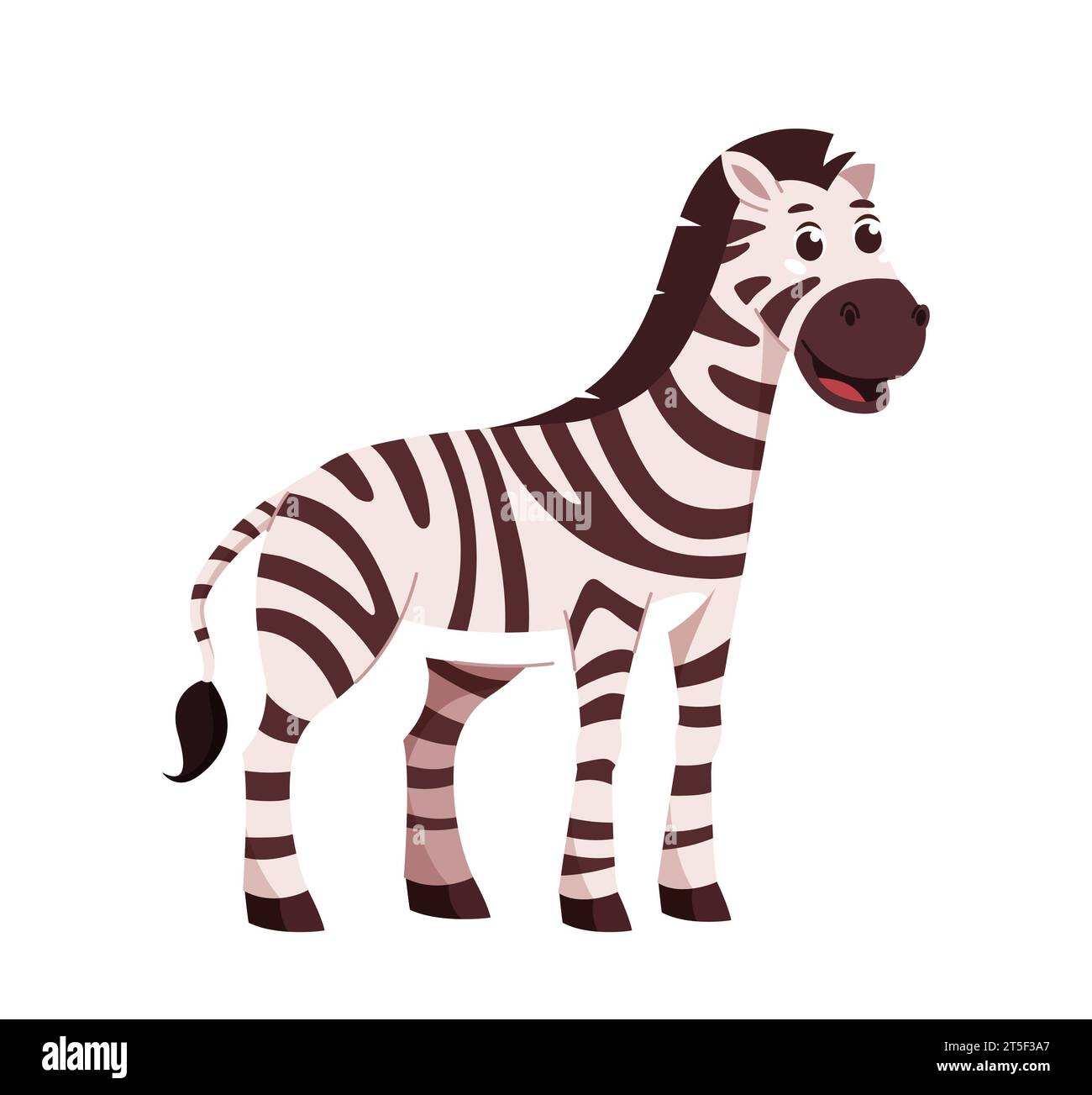 Zebra character vector concept Stock Vector Image & Art - Alamy