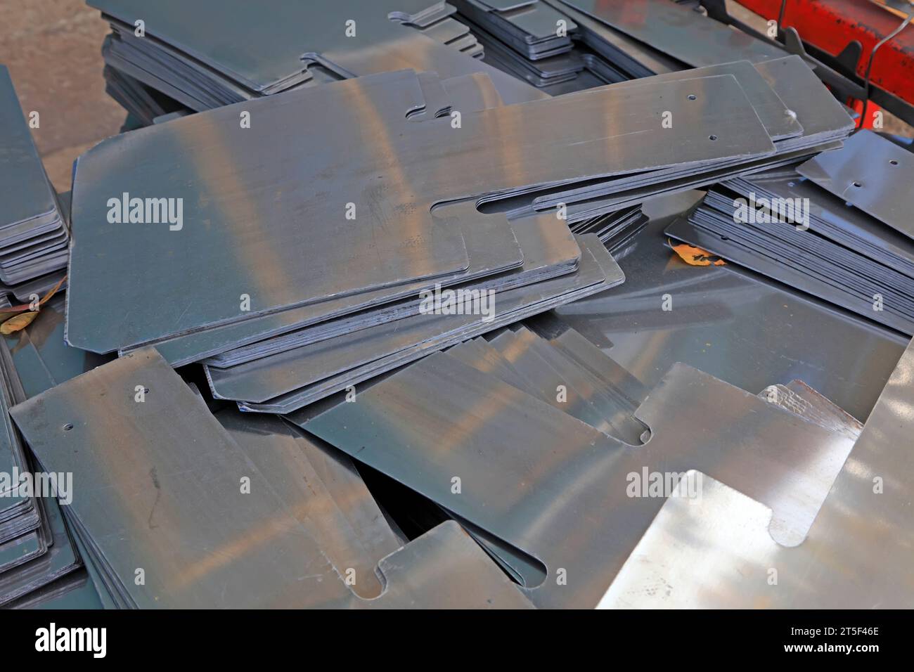 Steel shovel blade formed by stamping Stock Photo - Alamy