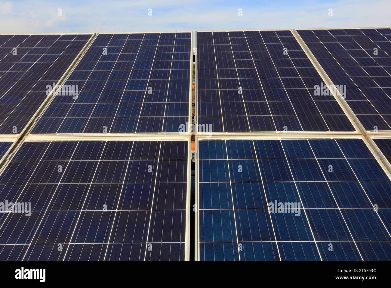 Monocrystalline silicon photovoltaic solar cell panel Stock Photo - Alamy