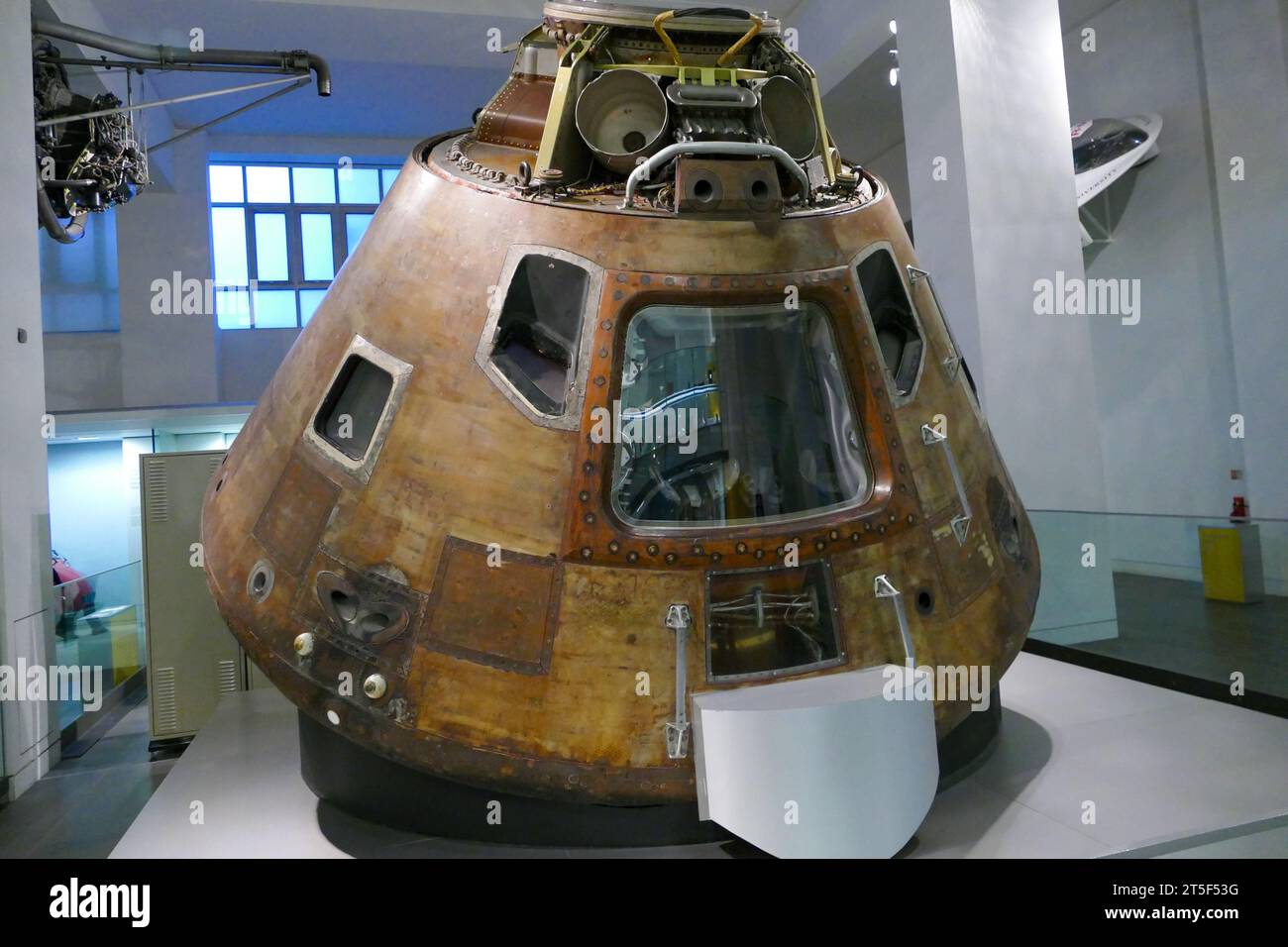 London, United Kingdom - January 21 2016: USA Apollo command module ...