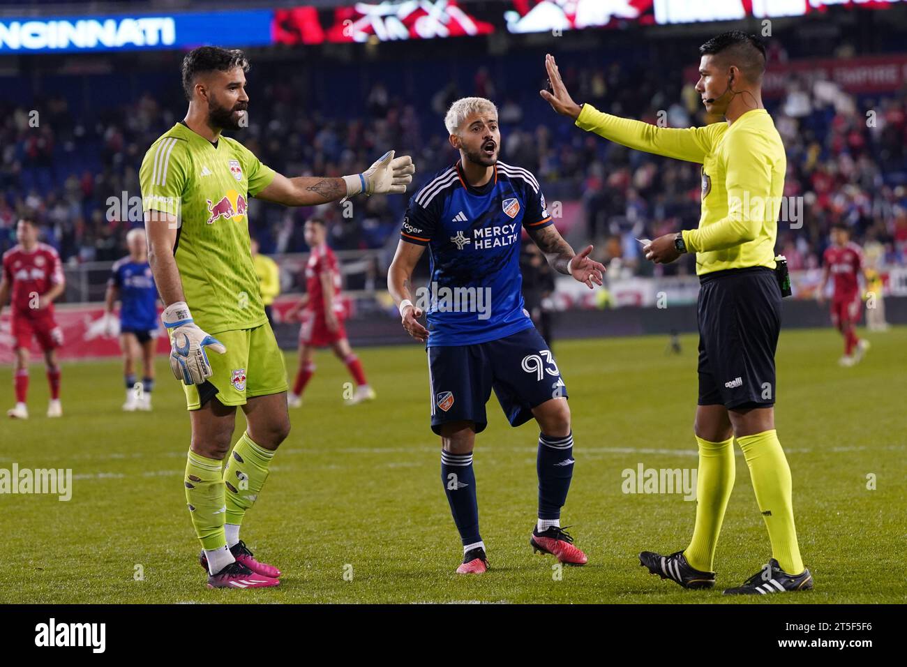 Secured the victory with a penalty kick hi-res stock photography and ...