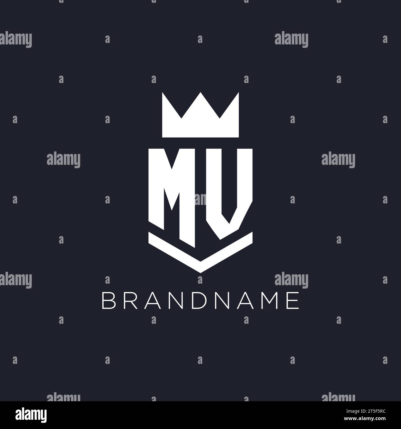 MV logo with shield and crown, initial monogram logo design ideas Stock ... MV logo with shield and crown, initial monogram logo design ideas Stock ...