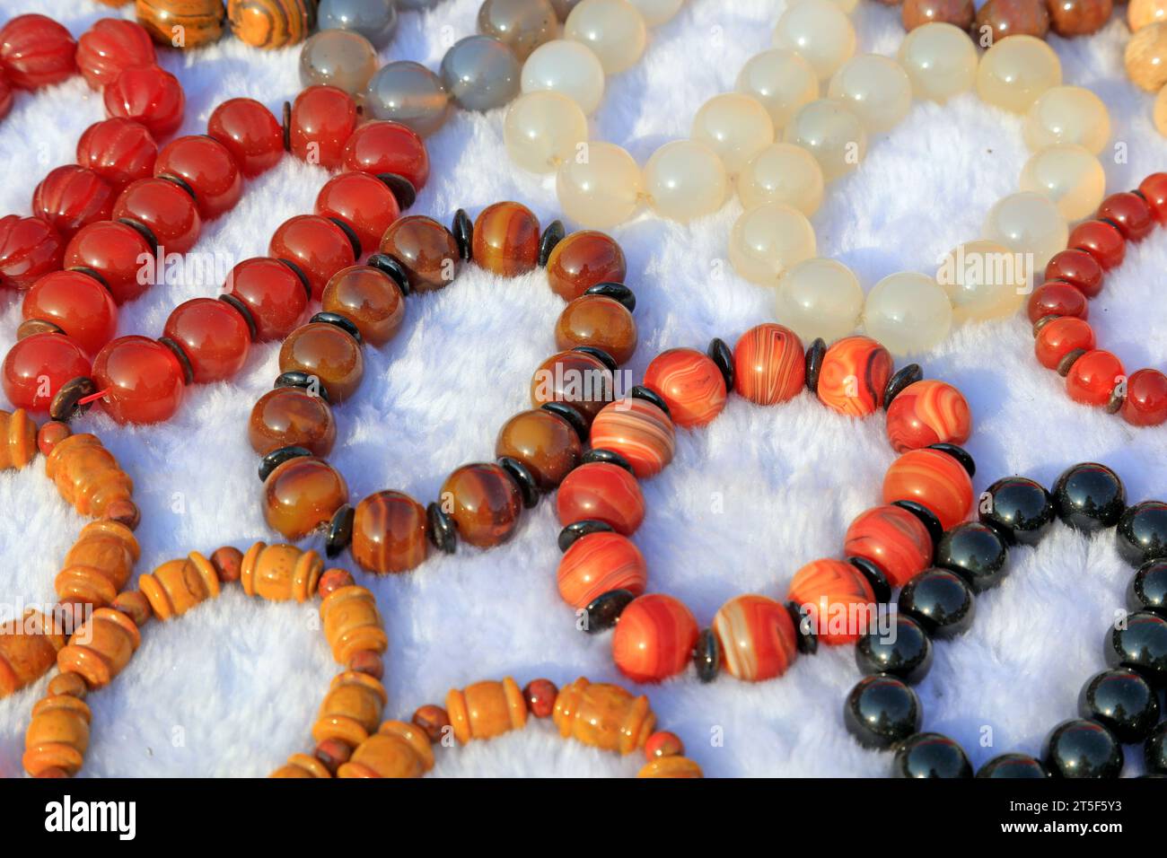 Hand string craftwork Stock Photo - Alamy