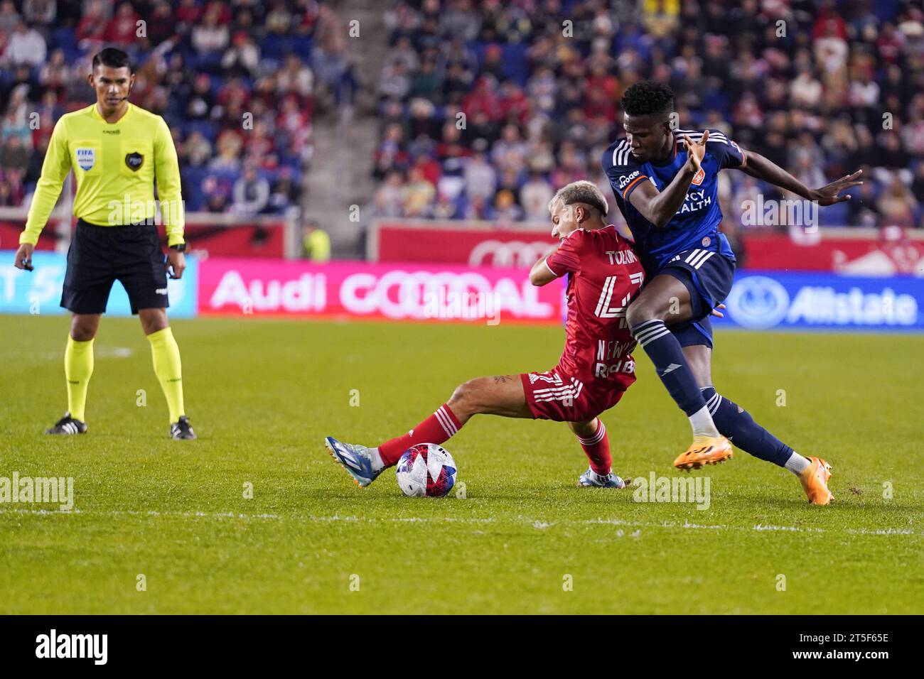 Secured the victory with a penalty kick hi-res stock photography and ...