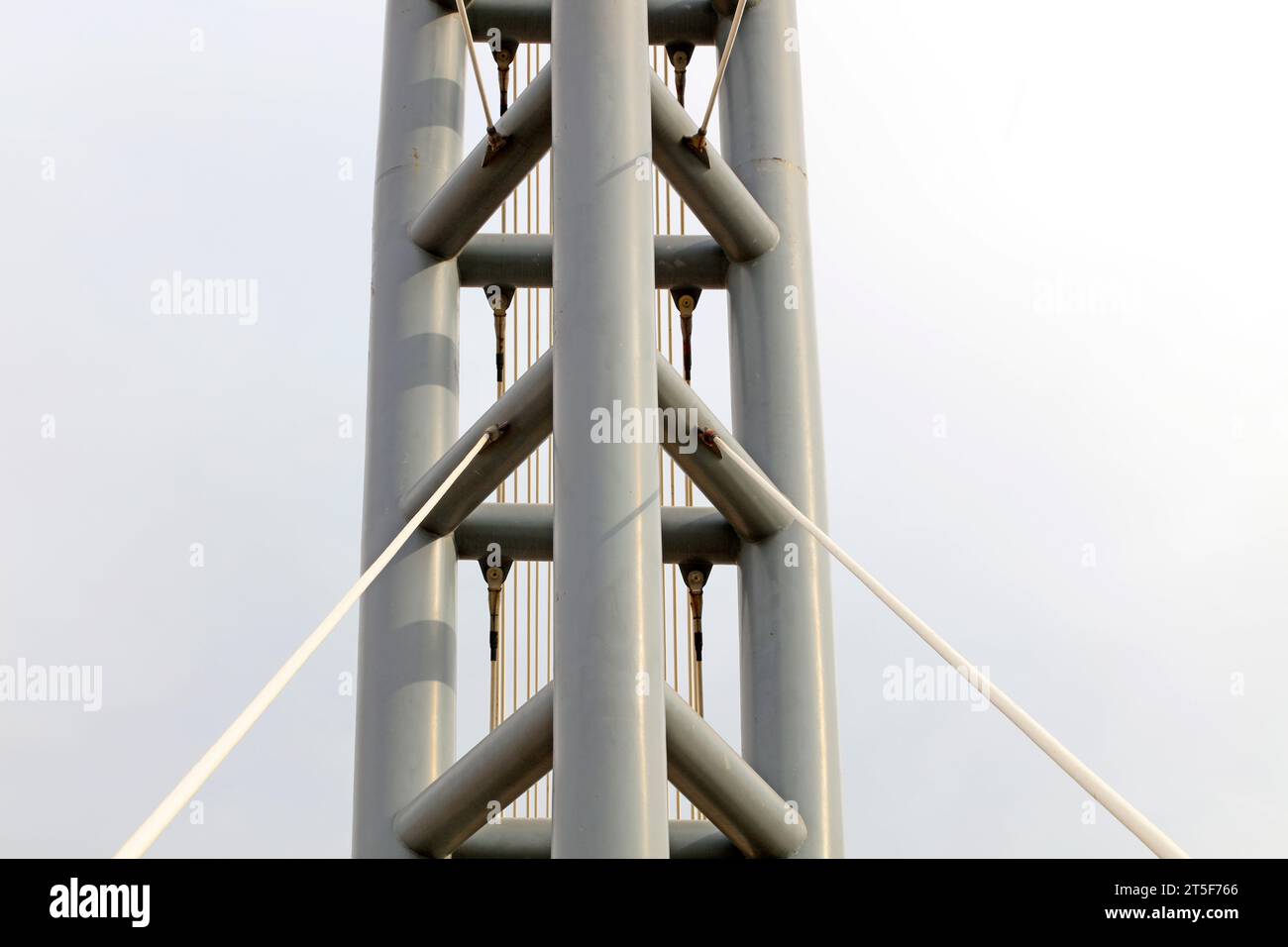 Solid steel frame bridge hi-res stock photography and images - Alamy