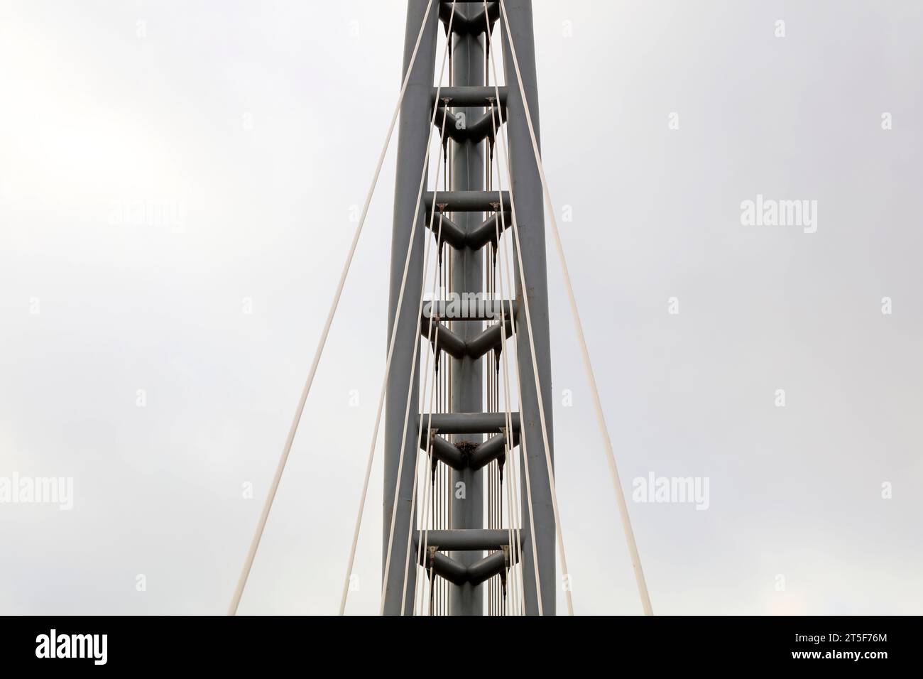 Bridge steel beam structure Stock Photo - Alamy