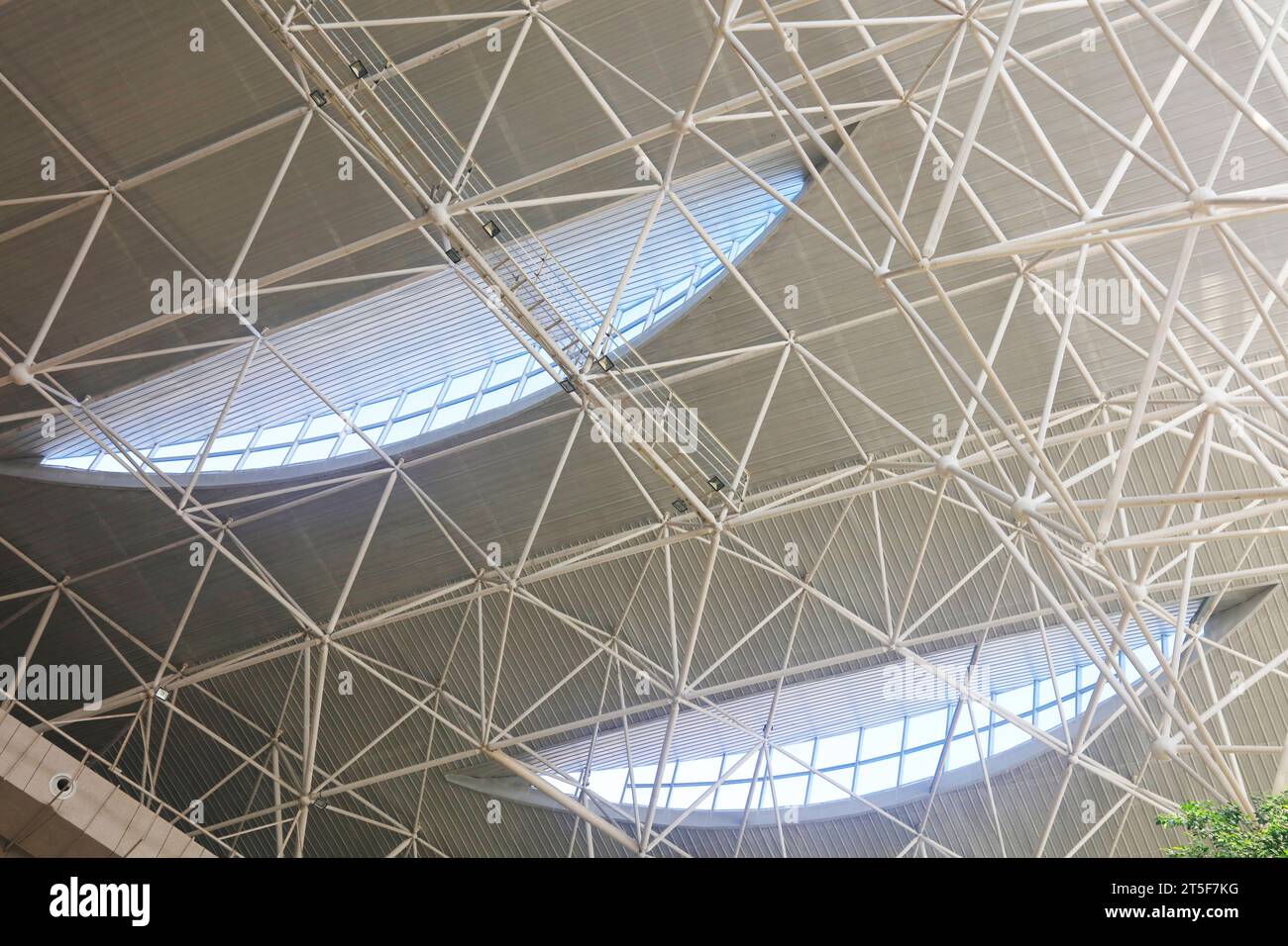 Steel beam frame structure Stock Photo - Alamy