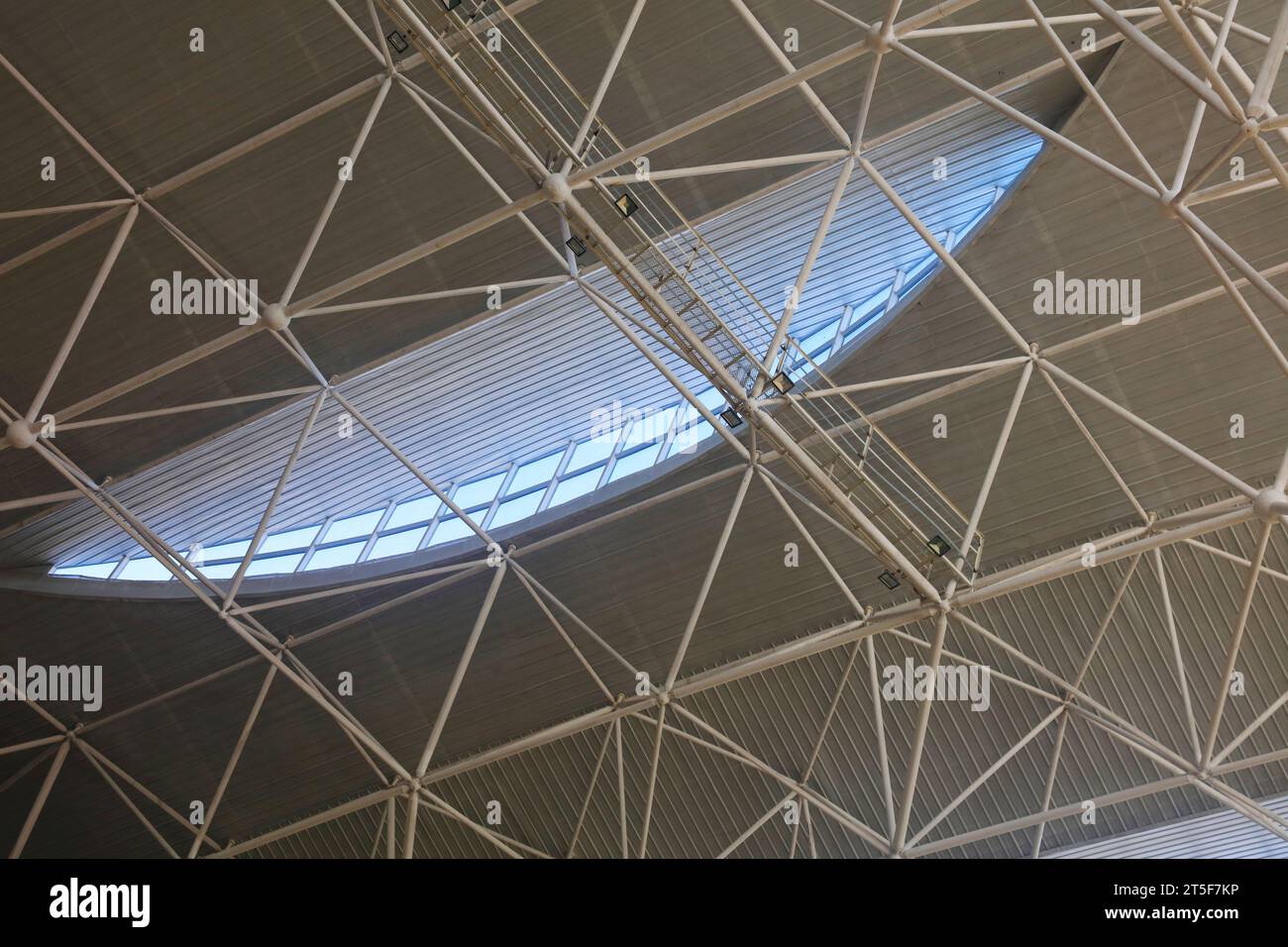 Steel beam frame structure Stock Photo - Alamy