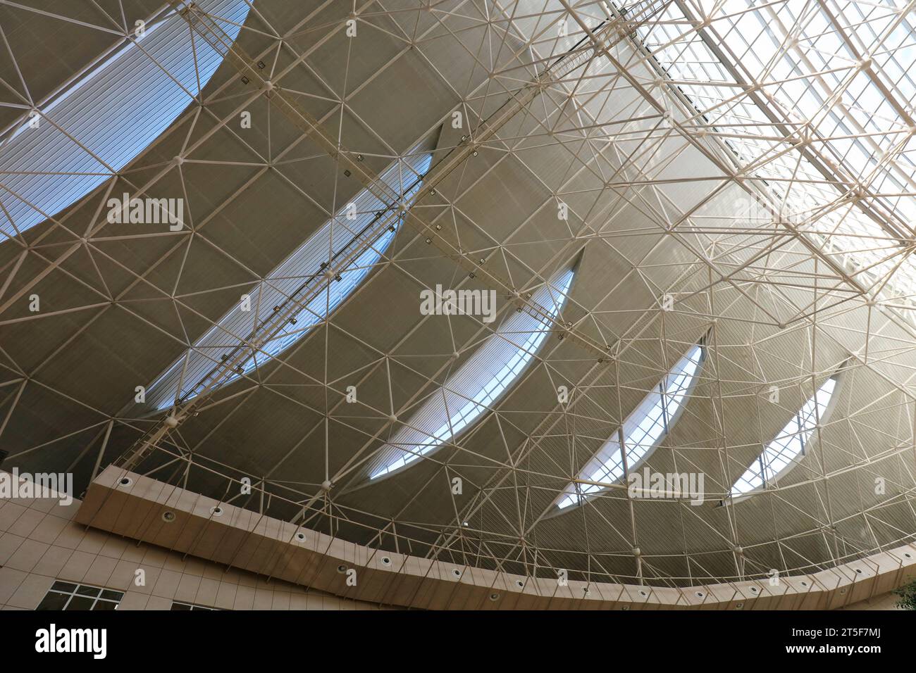 Steel beam frame structure Stock Photo - Alamy