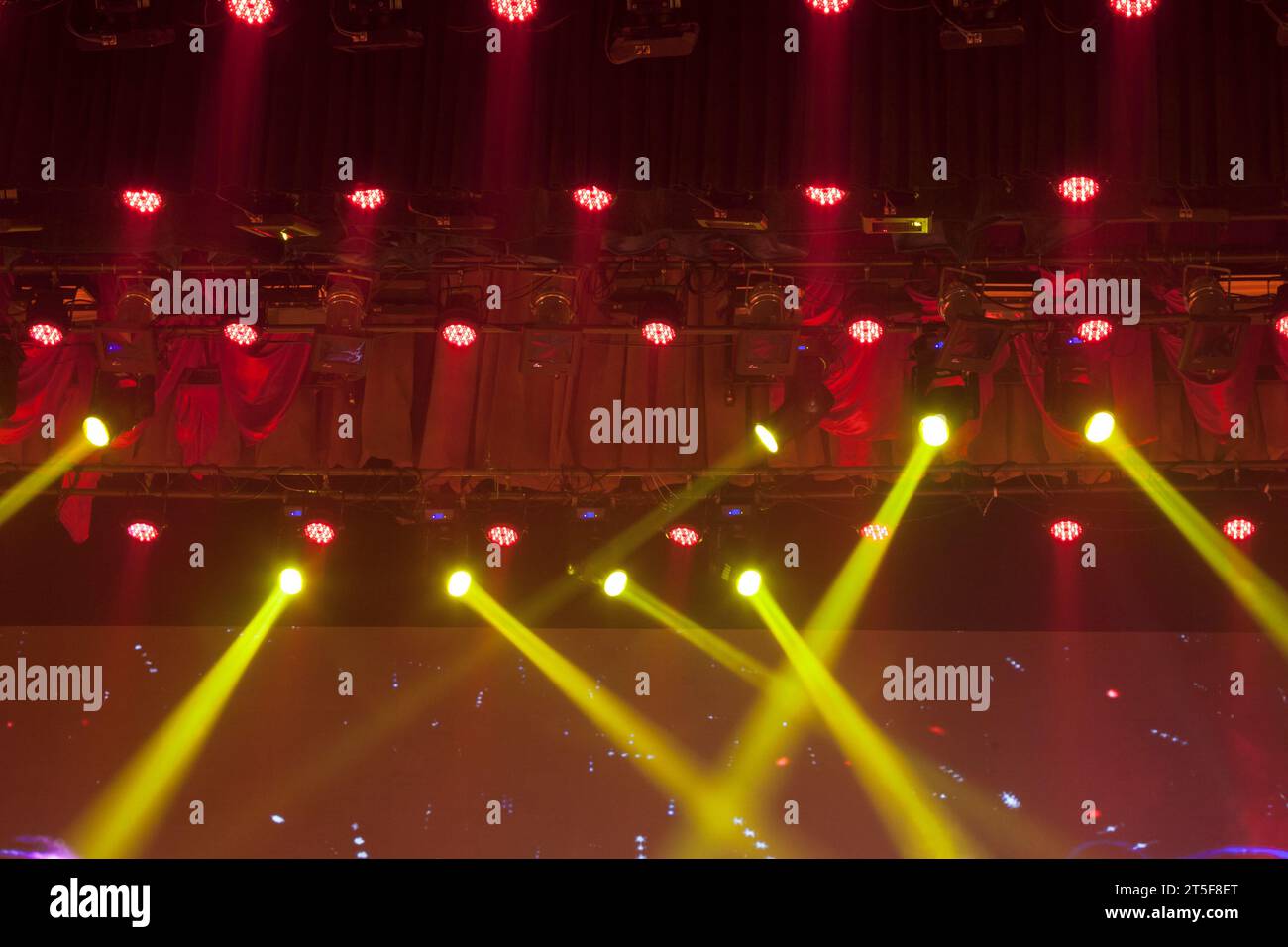 stage lights colorful in a nightclub venue Stock Photo - Alamy