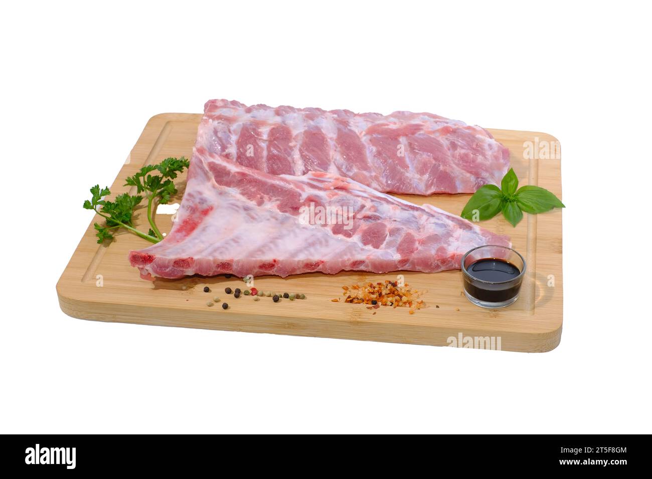 Pork Belly Ribs Stock Photo - Alamy