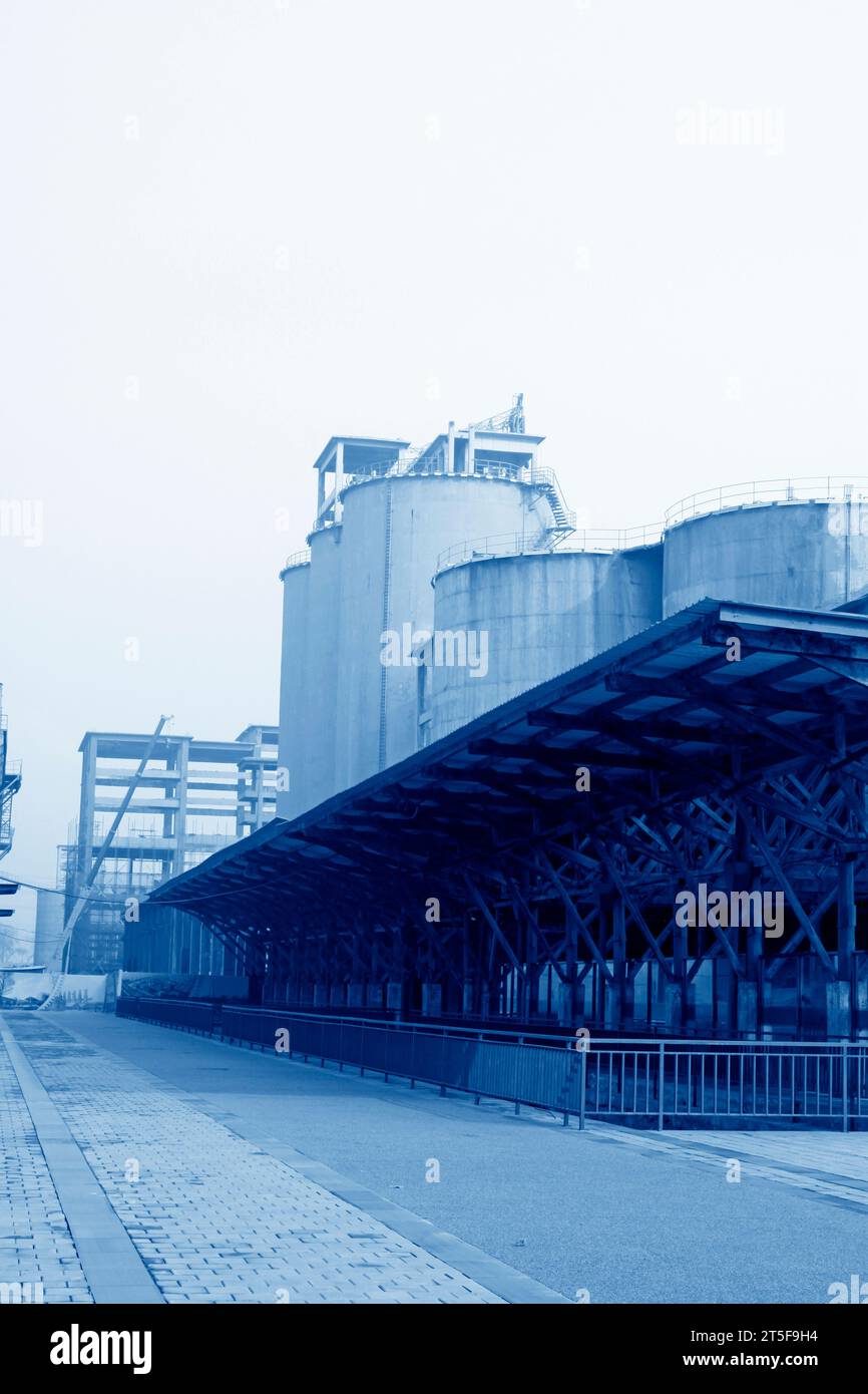 abandoned manufacturing factory, closeup of photo Stock Photo - Alamy