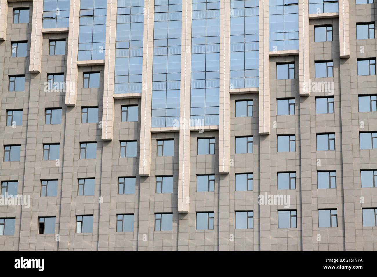 windows on the high rise building, Beijing, china Stock Photo - Alamy