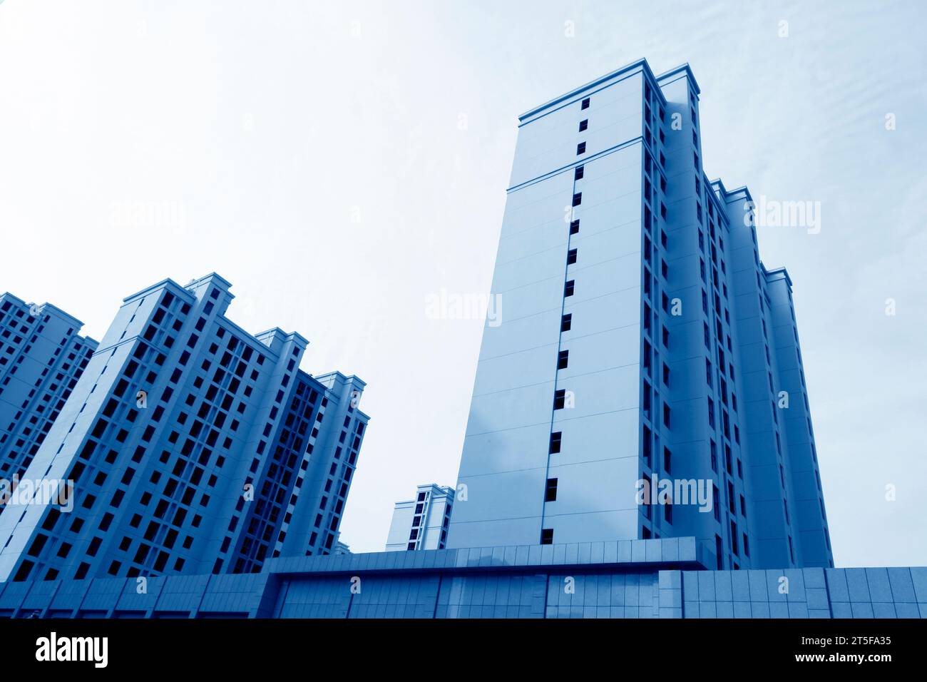 unfinished high rise building, north china Stock Photo - Alamy