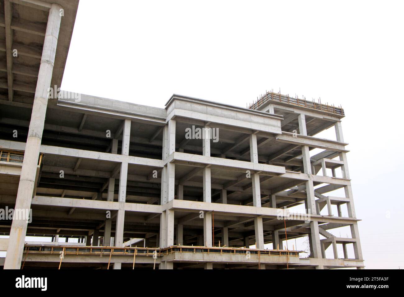unfinished high rise building, north china Stock Photo - Alamy
