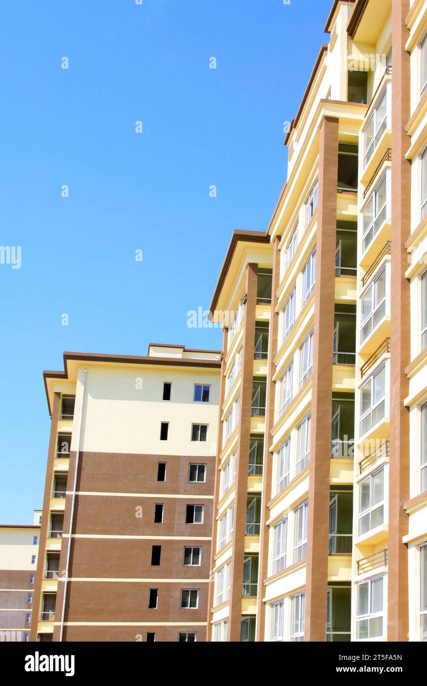 unfinished high rise building, north china Stock Photo - Alamy