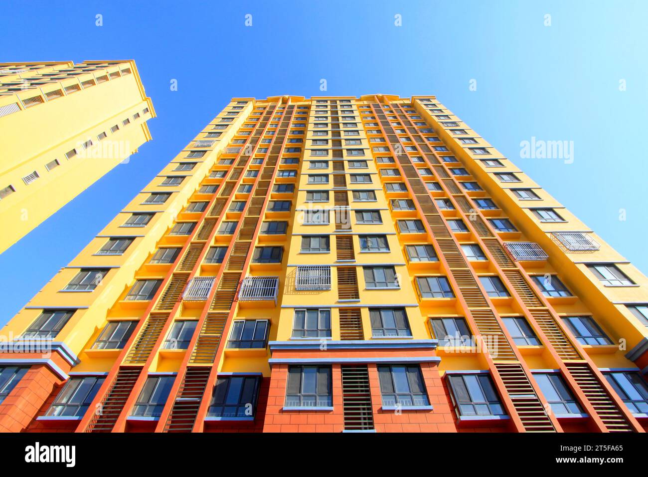 unfinished high rise building, north china Stock Photo - Alamy