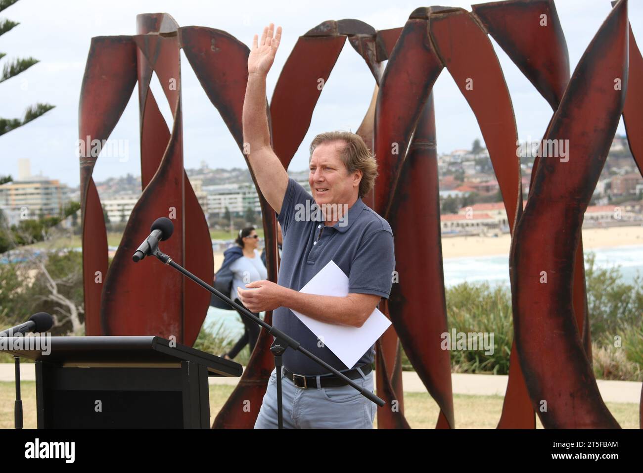 Sydney, Australia. 5th November 2023. Sculpture by the Sea, Bondi, the ...