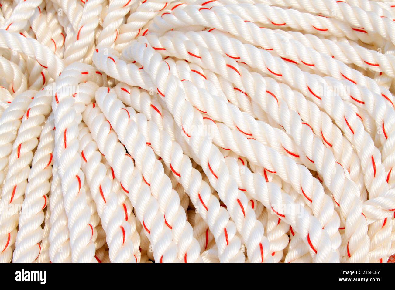 White nylon tape rolls in a shop, closeup of photo Stock Photo - Alamy