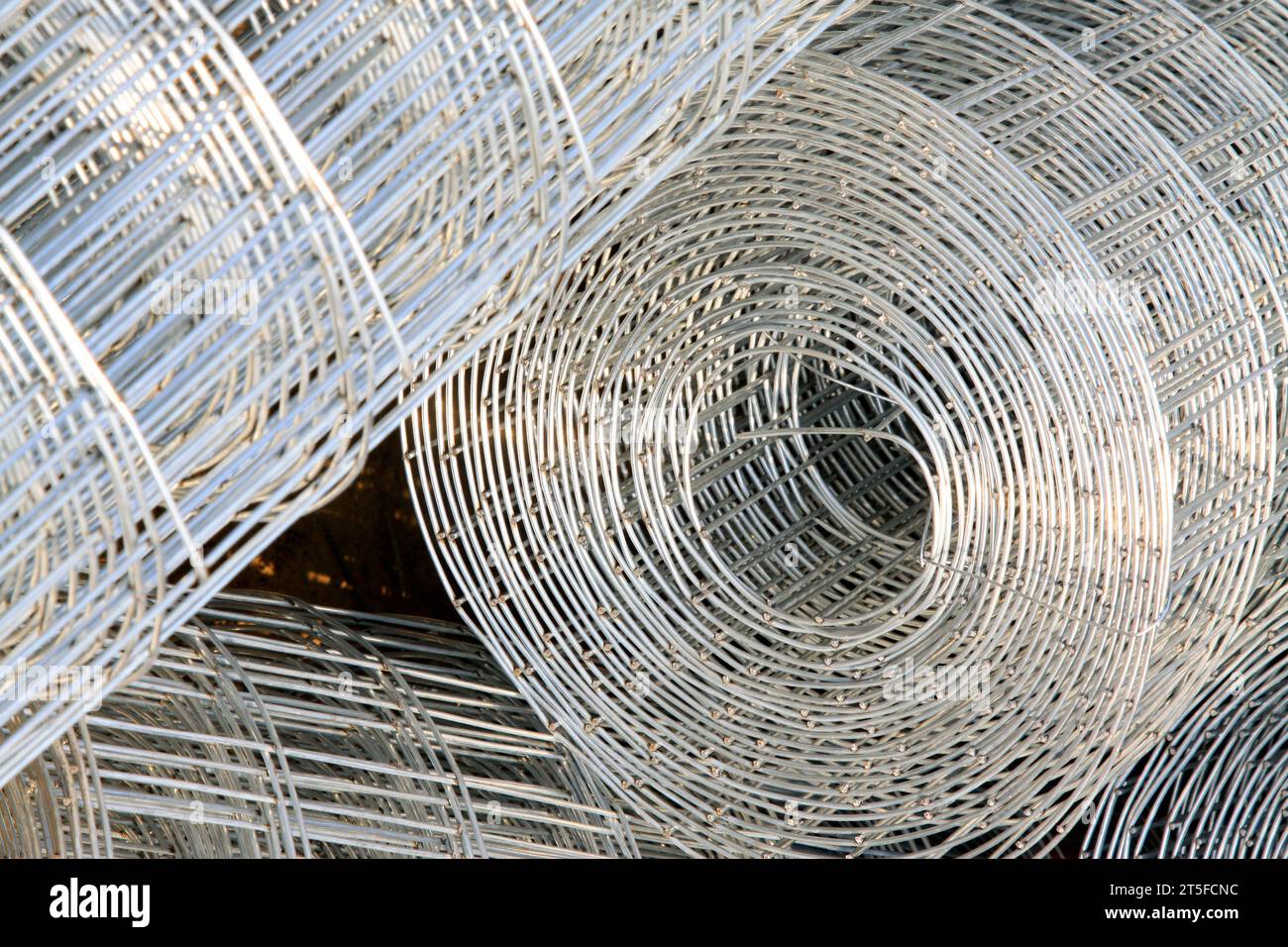 iron wire fence texture in a warehouse, closeup of photo Stock Photo ...
