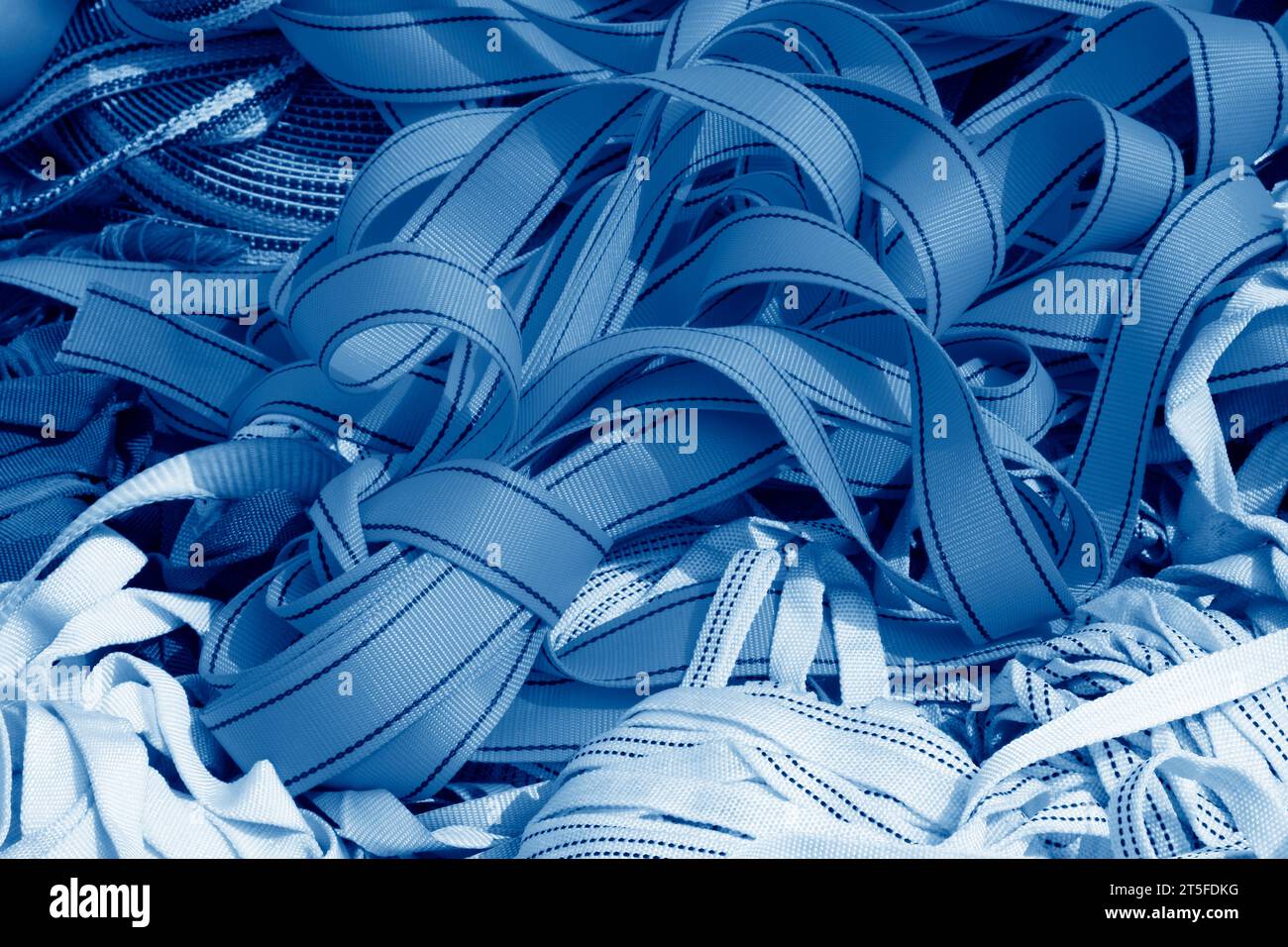 Blue nylon rope in hi-res stock photography and images - Alamy